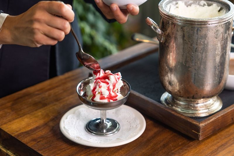 Pasta Sundaes at a'Mare - Crown Sydney