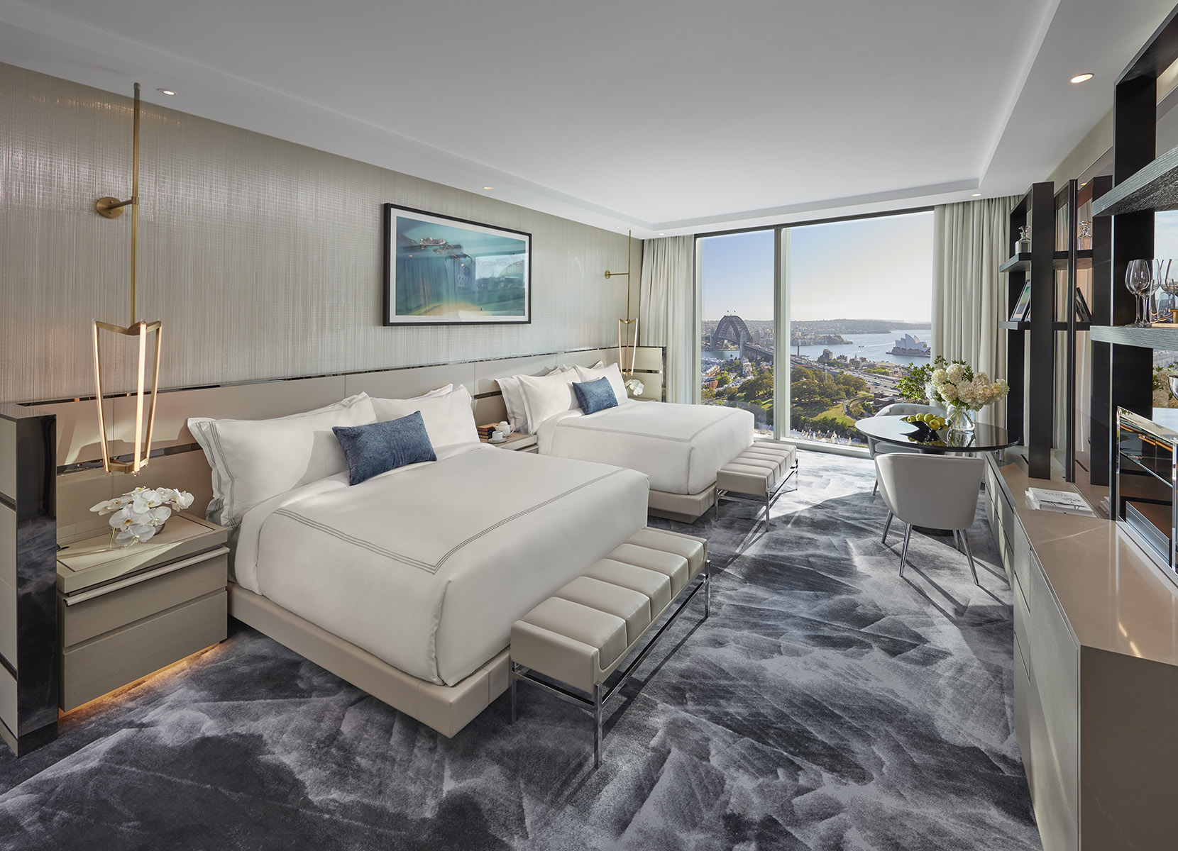 Opera Twin Room, Crown Towers - Crown Sydney